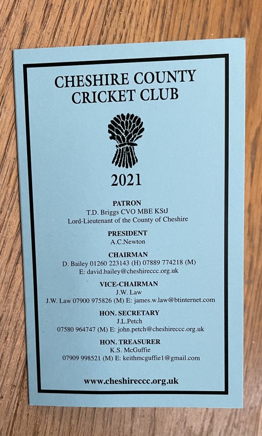 Cheshire CCC Membership | Cheshire County Cricket Club